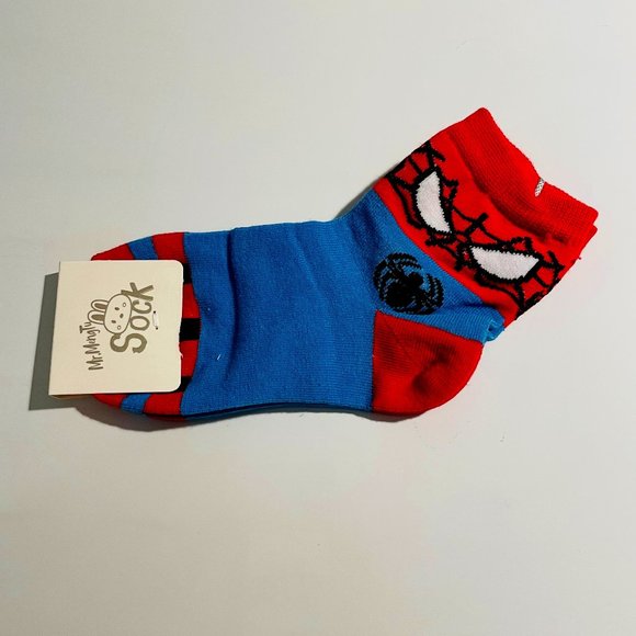 Accessories | Childrens Spider Man Sock Pair Ages 49 | Poshmark